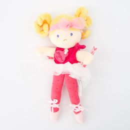 Pinke Les Tutus Kuschel-Ballerina-Puppe