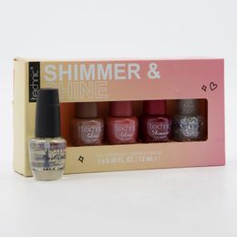 5er-Pack Shimmer & Shine Nagellacke