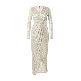 Wal G. Kleid 'DARLING' Damen Gr&ouml;&szlig;e 36 champagner Winterkleid