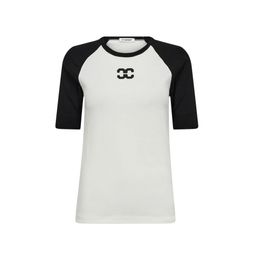 Co'Couture Co'couture T-shirt 'Granny' Damen Gr&ouml;&szlig;e XL schwarz / offwhite