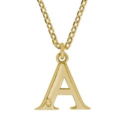 WITT Damen Anh&auml;nger mit Kette, Silber vergoldet 925, Gr&ouml;&szlig;e 0