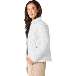 CREATION L PREMIUM Witt Damen Leichtdaunenjacke mit schm&uuml;ckenden Accessoires, wei&szlig;, Gr&ouml;&szlig;e 36