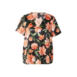 V&eacute;ro Moda Vero Moda Bluse 'VMLILLIAN' Damen Gr&ouml;&szlig;e XL gr&uuml;n / orange / schwarz / wei&szlig;