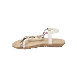 Cloud5ive Sandals 'Wiliam' Damen Gr&ouml;&szlig;e 41 hellblau / hellbraun / pink / wei&szlig;