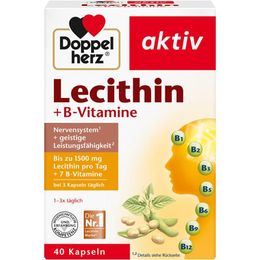 Doppelherz Lecithin + B-Vitamine Kapseln 40 St
