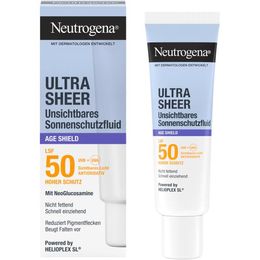 Neutrogena Sonnenfluid Gesicht, ultra sheer age shield, LSF 50