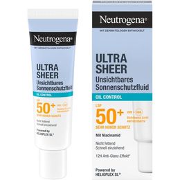 Neutrogena Sonnenfluid Gesicht, ultra sheer oil control, LSF 50+