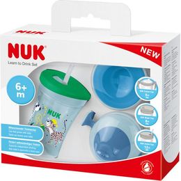 Nuk Trinklernset Evolution, blau/gr&uuml;n, ab 6 Monate