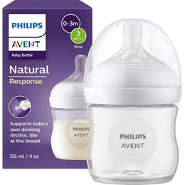 Babyflasche Natural Response wei&szlig;, von Geburt an, 125 ml Philips Avent