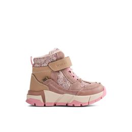 Wheat Stiefel 'Muni Tex' M&auml;dchen Gr&ouml;&szlig;e 34 beige / gr&uuml;n / rosa / altrosa
