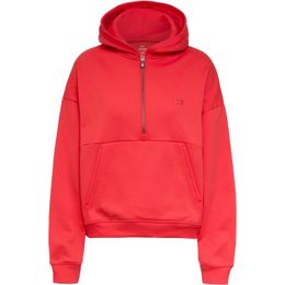 Under Armour ICON Hoodie Damen - Gr&ouml;&szlig;e S - rot