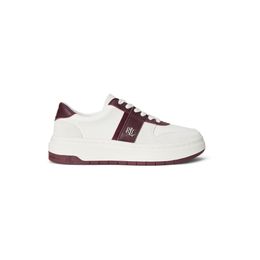 Lauren by Ralph Lauren Lauren Ralph Lauren Sneaker 'HARLIE' Damen Gr&ouml;&szlig;e 40 rubinrot / wei&szlig;