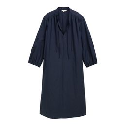 Tom Tailor Kleid Damen Gr&ouml;&szlig;e 46 dunkelblau Winterkleid