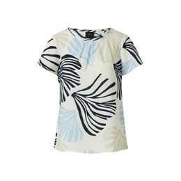 s.Oliver Bluse Damen Gr&ouml;&szlig;e L creme / blau / grau / schwarz