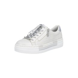 Rieker Sneaker Damen Gr&ouml;&szlig;e 41 silber / wei&szlig; Sommerschuhe