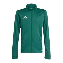 adidas Performance Sportsweatjacke 'ENT26' Jungen Gr&ouml;&szlig;e 116 smaragd / wei&szlig;