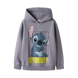 name it Sweatshirt 'NKFDYS STITCH' M&auml;dchen Gr&ouml;&szlig;e 146/152 saphir / gelb / pflaume / mauve