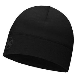 Buff Lightweight Merino Wool Hat Solid Black Unisex