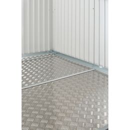 BioHort Bodenplatte Aluminium 203,5 x 163,5 cm f&uuml;r Ger&auml;tehaus 'AvantGarde' Gr. A2