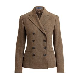 Polo Ralph Lauren Blazer Damen Gr&ouml;&szlig;e 34 beige / braun