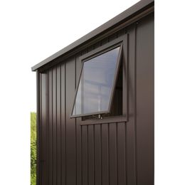 BioHort Fenster dunkelgrau-metallic 50 x 60 cm f&uuml;r 'HighLine', 'Panorama' und 'Avantgarde'