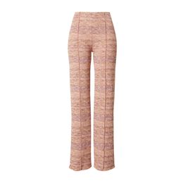A LOT LESS Hose 'Leesha' Damen Gr&ouml;&szlig;e 46 beige / sand / pink