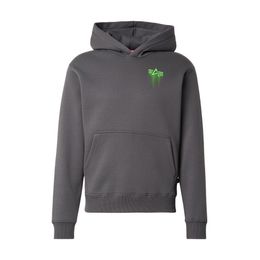 Alpha Industries Sweatshirt Herren Gr&ouml;&szlig;e XXXL grau / neongr&uuml;n