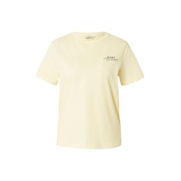 Gant T-Shirt Damen Gr&ouml;&szlig;e XS pastellgelb / schwarz