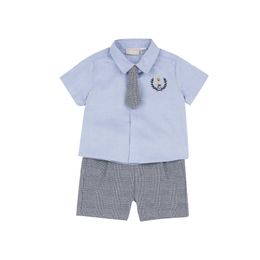 Chicco Set Jungen Gr&ouml;&szlig;e 68 hellblau / graumeliert