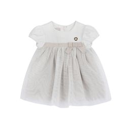 Chicco Kleid M&auml;dchen Gr&ouml;&szlig;e 72 grau / wei&szlig;