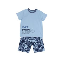 Chicco Schlafanzug Jungen Gr&ouml;&szlig;e 98 navy / hellblau