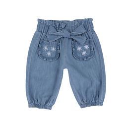Chicco Hose M&auml;dchen Gr&ouml;&szlig;e 68 blue denim / wei&szlig;
