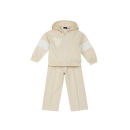 Chicco Trainingsanzug M&auml;dchen Gr&ouml;&szlig;e 92 beige / wei&szlig;