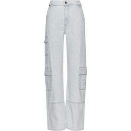 Karl Kani Jeans 'Serif' Damen Gr&ouml;&szlig;e 26 hellblau