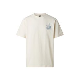 The North Face T-Shirt Herren Gr&ouml;&szlig;e S basaltgrau / naturwei&szlig;
