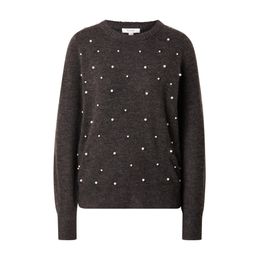 B.Young Pullover 'Okama' Damen Gr&ouml;&szlig;e M anthrazit / wei&szlig;