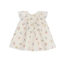 Chicco Kleid M&auml;dchen Gr&ouml;&szlig;e 72 beige / blau / gelb / rosa