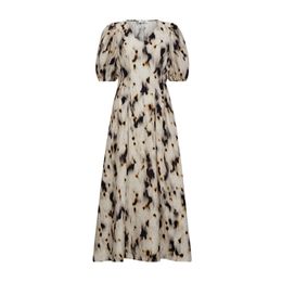 Co'Couture Co'couture Kleid ' Elisa' Damen Gr&ouml;&szlig;e 38 braunmeliert / offwhite Sommerkleid