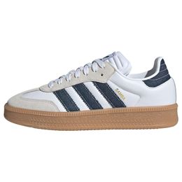 adidas originals Sneaker 'Samba XLG' Herren Gr&ouml;&szlig;e 43/43.5 beige / blue denim / gold / wei&szlig;