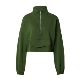 Nasty Gal Sweatshirt Damen Gr&ouml;&szlig;e L grasgr&uuml;n