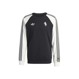 adidas Performance Sportsweatshirt 'Juventus Turin FC Originals' Herren Gr&ouml;&szlig;e XS schwarz / wei&szlig;