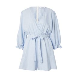 EDITED Jumpsuit 'Kallie' Damen Gr&ouml;&szlig;e L blau / wei&szlig;
