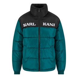Karl Kani Jacke 'Retro Essential' Herren Gr&ouml;&szlig;e S smaragd / schwarz / wei&szlig;