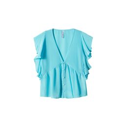 Mango Bluse 'SANDRO' Damen Gr&ouml;&szlig;e S t&uuml;rkis