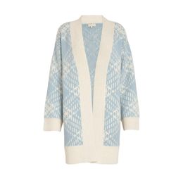 Sel by peppercorn Peppercorn Knit Cardigan 'Fija' female size XS/M Light beige / Light blue