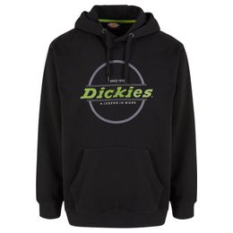 Dickies Sweatshirt Herren Gr&ouml;&szlig;e M hellgrau / limette / schwarz