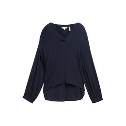 Tom Tailor Bluse Damen Gr&ouml;&szlig;e XXXL dunkelblau