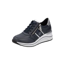 Remonte Sneaker Damen Gr&ouml;&szlig;e 43 dunkelblau / silber