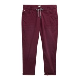 Tom Tailor Women + Hose Damen Gr&ouml;&szlig;e 54 bordeaux