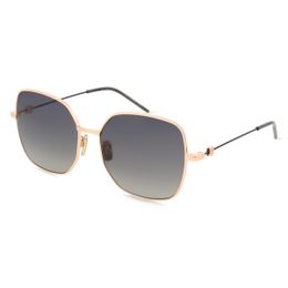 Givenchy GV40093U SPEED | Herren-Sonnenbrille | Fassung: Vollrand, Quadratisch, Metall, Rose | Glasfarbe: Grau